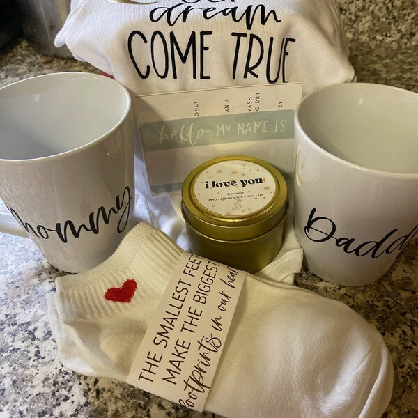 New Parents Gift Basket New Parents Gift Box New Parents Gift Set Baby ...