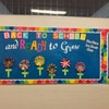 Teachers School Classroom Door Decoration Welcome Back to School ...