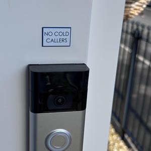 Engraved Plastic Laminate Sign 150mm X 150mm Your Wording Weather Proof ...