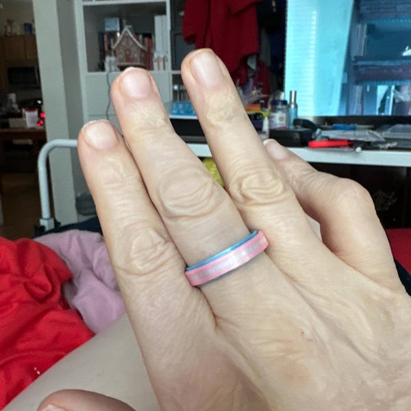 LGBTQ+ Fidget Rings, Pride Flag Fidget Rings, Pride Month, LGBTQ+ Flag ...
