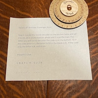 16" Pirate Cipher Wheel for Escape Rooms - Cypher Wheel - Etsy Canada