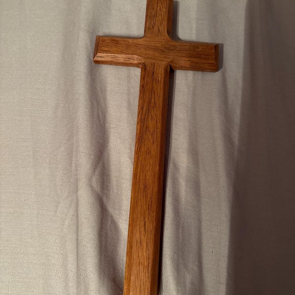 Beautifully Simple Wooden Hand Cross - Etsy