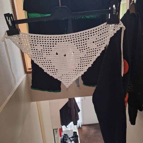 Ghost Bandana | 3in1 PDF Filet Crochet Pattern and Chart | Halloween ...