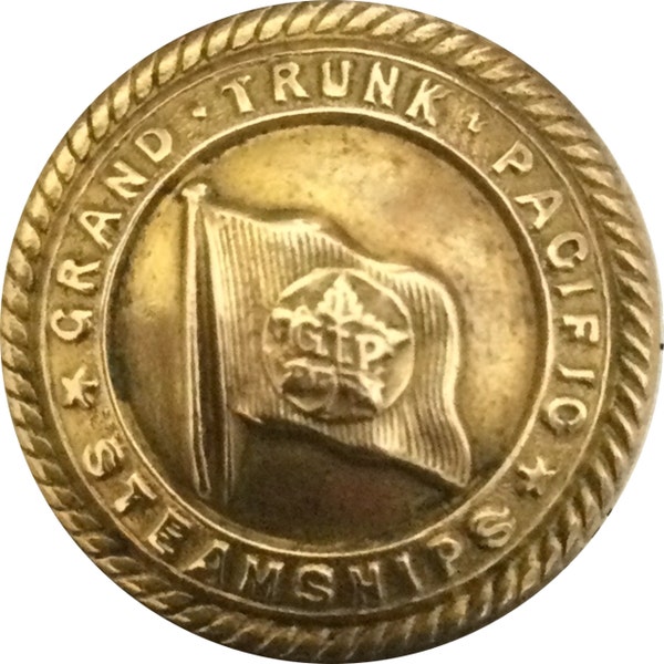 8 Vanity, Designer Logo Buttons, Brass, Brooks Golden Fleece, Brothers ...