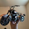 Handmade Scrap Metal Motorcycle Model: Copper Finish Biker Decor - Etsy