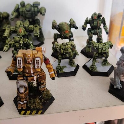 Koshi Alternate Battletech Miniature Mist Lynx Prime Mlx-prime ...