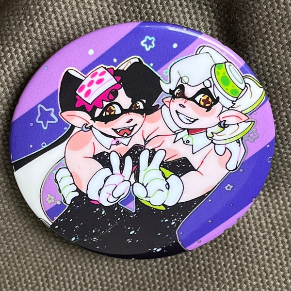 8/8 Splatoon Side Order Keychain - Etsy