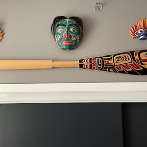 Killer Whale Mask Orca Native American Shaman's Ceremonial Hand Carved ...