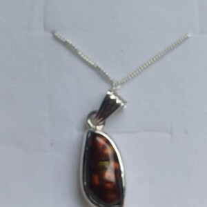 Unique Fire Agate Silver Ring for Women Genuine Mexican Fire Agate ...