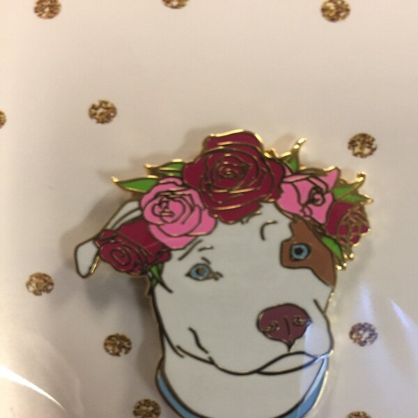 Dog Enamel Pin - Gift for Dog Lover - Valentines Day Gift for Her - Etsy