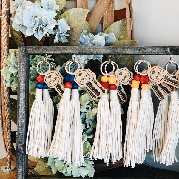 PRINTABLE Keychain Tags - Digital PDF - Cut Out Labels for Handmade ...