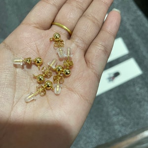 24k Gold Plated End Cap Round End Cap Dome End Cap Basse | Etsy