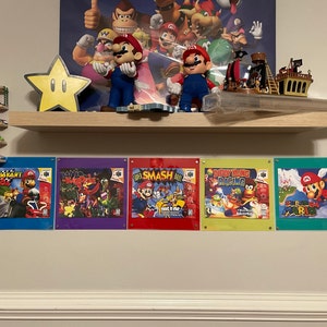 Nintendo NES Retro Video Game Box Art Reproduction Four 8.5x11 - Etsy