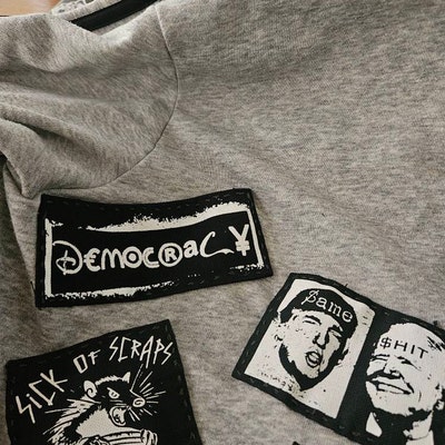 Eat the Rich Patch, Punk Patch, Anarchist Patch, Protest Patch, Resist ...