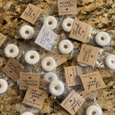 100pcs Mint to Succeed Favors,graduation Mints,graduation Party Favors ...