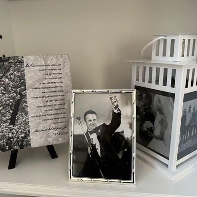 In Loving Memory, Photo Lantern, Memorial Lantern ,memorial Candle ...