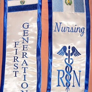 Military Graduation Stole Design Your Own Custom Embroidered - Etsy