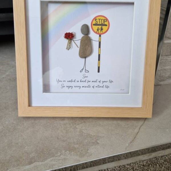 Special Birthday or Milestone Birthday Pebble Picture - Etsy UK