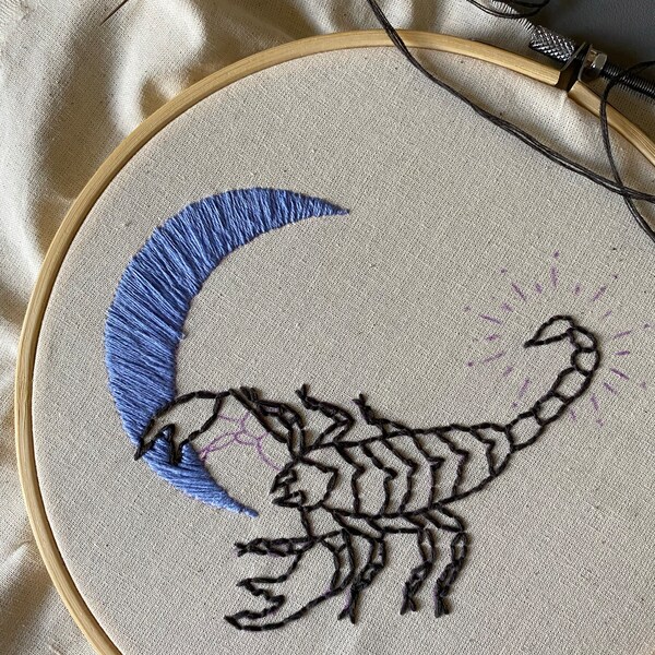 Magic Scorpion Embroidery Design, Embroidery Pattern Download ...