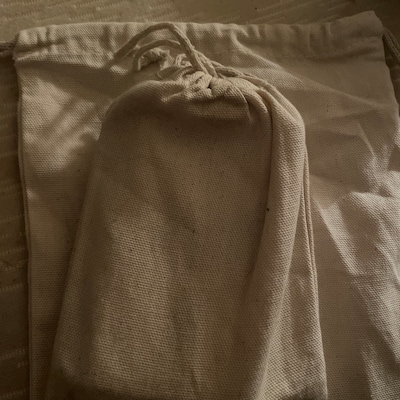 Cotton Double Drawstring Bags. 100% Organic Cotton Reusable Storage ...