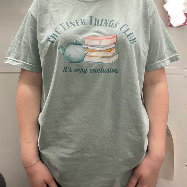 The Finer Things Club Shirt, the Office Gift, Dunder Mifflin, Finer ...