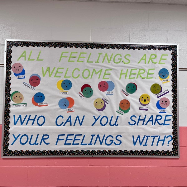 How Are You Feeling? SEL Bulletin Board | Digital Download, Social ...