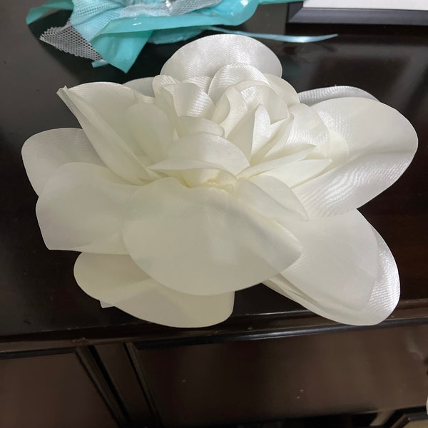 Oversized Flower Brooch: Handmade Silk Rose Brooches, Wedding ...