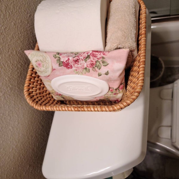 Pink Flamingo Print Wipe Case / Travel Wipes Case / Wipes Case Cover ...