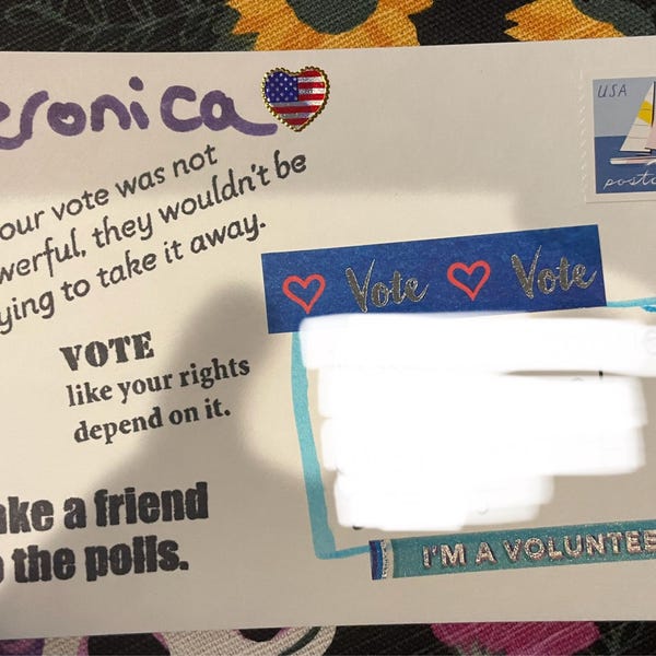 Rainbow Postcards to Voters Washi Tape, Perfect for Decorating Your Get ...