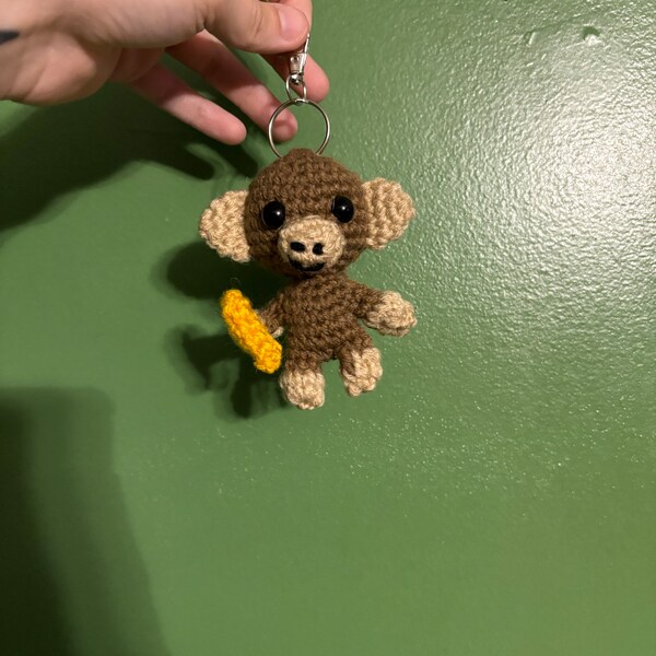 Mini Monkey Crochet Pattern | Amigurumi PDF Pattern - Etsy