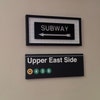 168 St & Broadway Subway Station Sign Narrow Version Featuring up Arrow ...