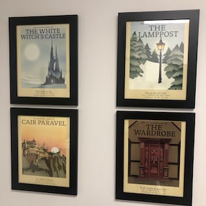 Retro Travel Poster Runescape Set of 4 MANY SIZES Modern Vintage OSRS ...