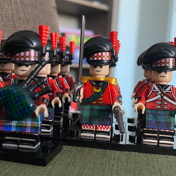 CUSTOM Kilts for Your Lego Bagpiper Minifigs. Choose Your Tartan or One ...