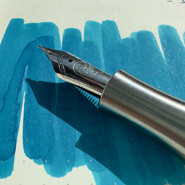 Asvine P36 Titanium Fountain Pen Piston Filling, Clear Transparent ...