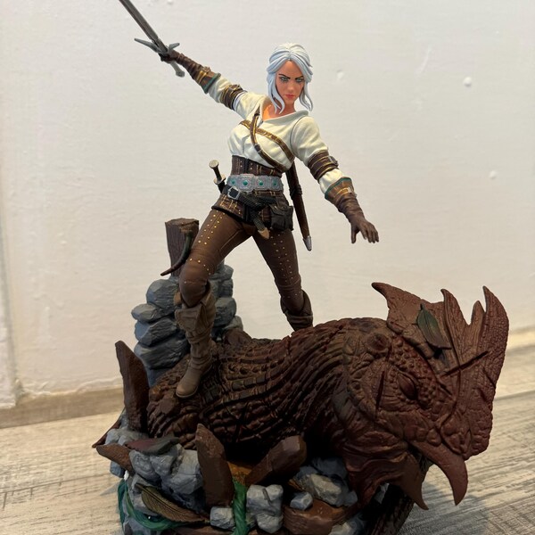 Dungeons & Dragons Drizzt Do'urden Bust 3D Printed Gift for Gamer ...