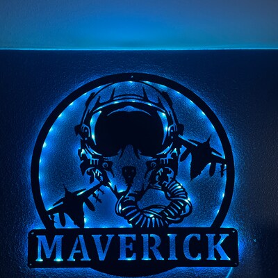 Masonic Monogram Metal Wall Art LED Lights, Custom Masonic Metal Sign ...