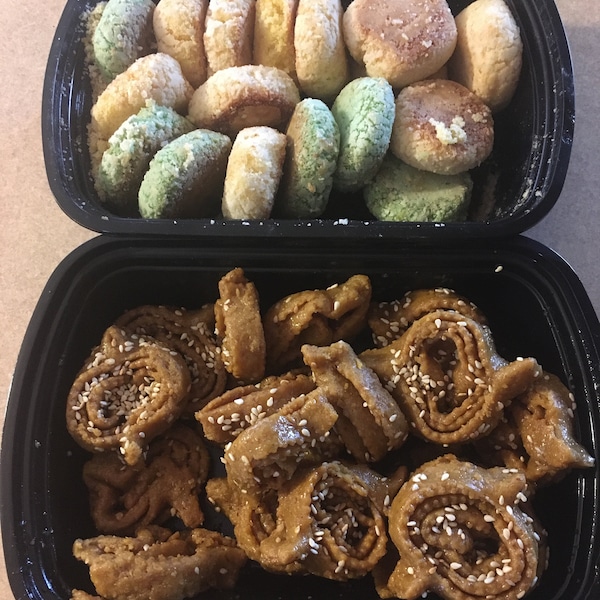 Moroccan Traditional Candy Cookies; Chebakia With Almond & Honey ...