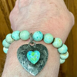 Electric Rainbow Bracelets//enamel Shackle Screw Clasp Bracelet With ...