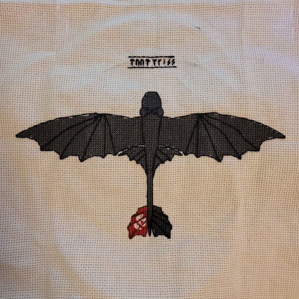 Toothless HTTYD Cross Stitch Pattern PDF - Etsy