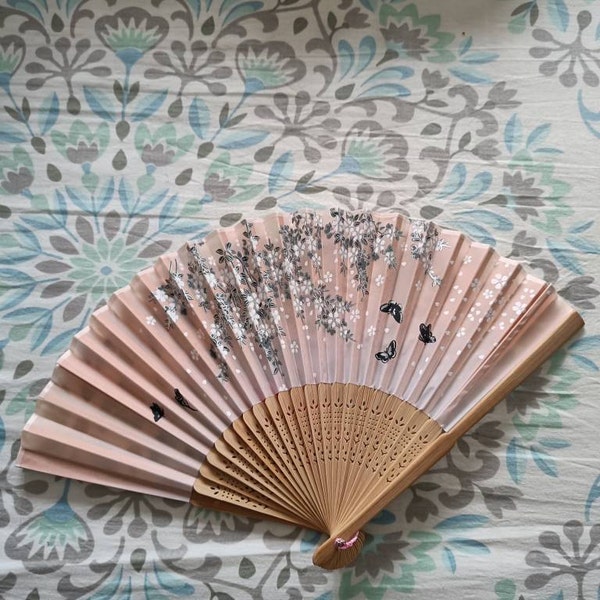 Portable Folding Fans, Wedding Hand Fan, Summer Prom Fan, Party Favors ...