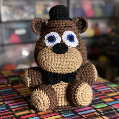 Freddy Fazbear Plush Crochet Pattern - Etsy