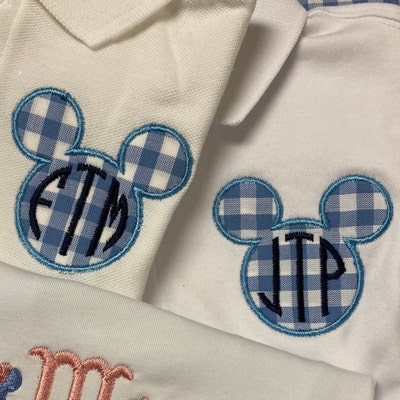 Slim Circle Monogram Embroidery Fonts 7 Sizes Three Letters Monogram ...