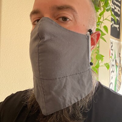 Beard Mask, Formal Badass Mask, Bearded Men Mask, Original Beard Mask ...