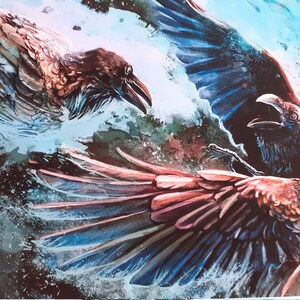 Fire Dog Bul-Gae Korean Mythology Fantasy Art Print | Etsy