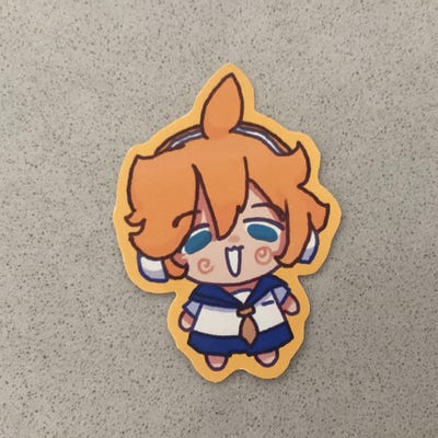 OMORI Silly Character Sticker Skrunkly OMORI, Aubrey, Kel, Hero, Mari ...