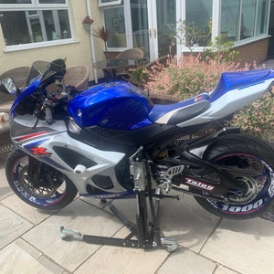 GSX-R 750 Wheel Decals Suzuki Motorcycle Stickers Reflective Neon ...