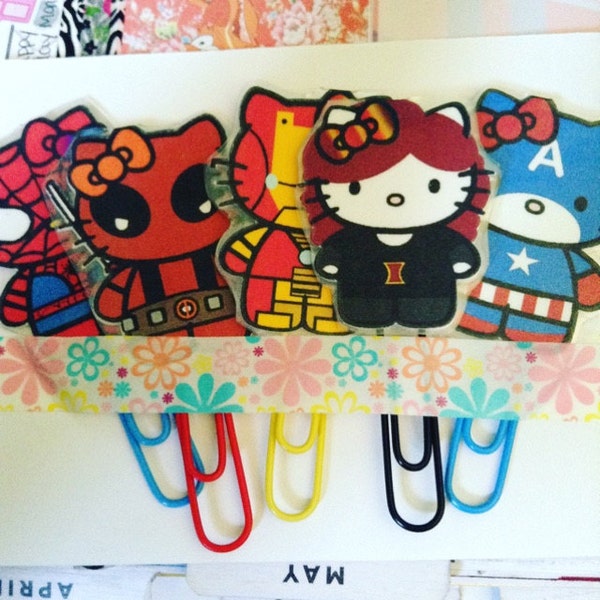 Chibi Kitkat Kitsune Concha Printable Happy Planner, Mini Happy Planner ...