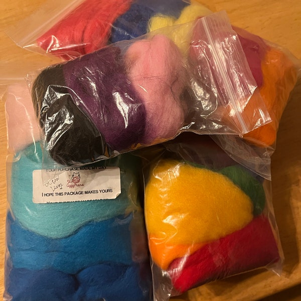 59 Piece Needle Felting Kit in 2 Sizes. Includes Everything You Need to ...