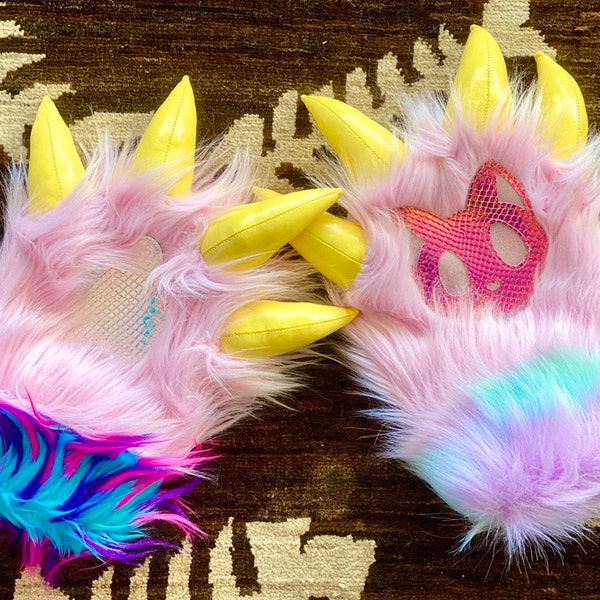 Custom Monstar Paws - Furry Paws - Cosplay - Etsy
