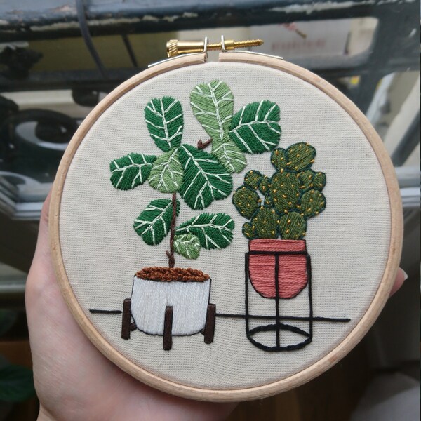 Urban Jungle | Advanced Embroidery Pattern | PDF Download DIY ...